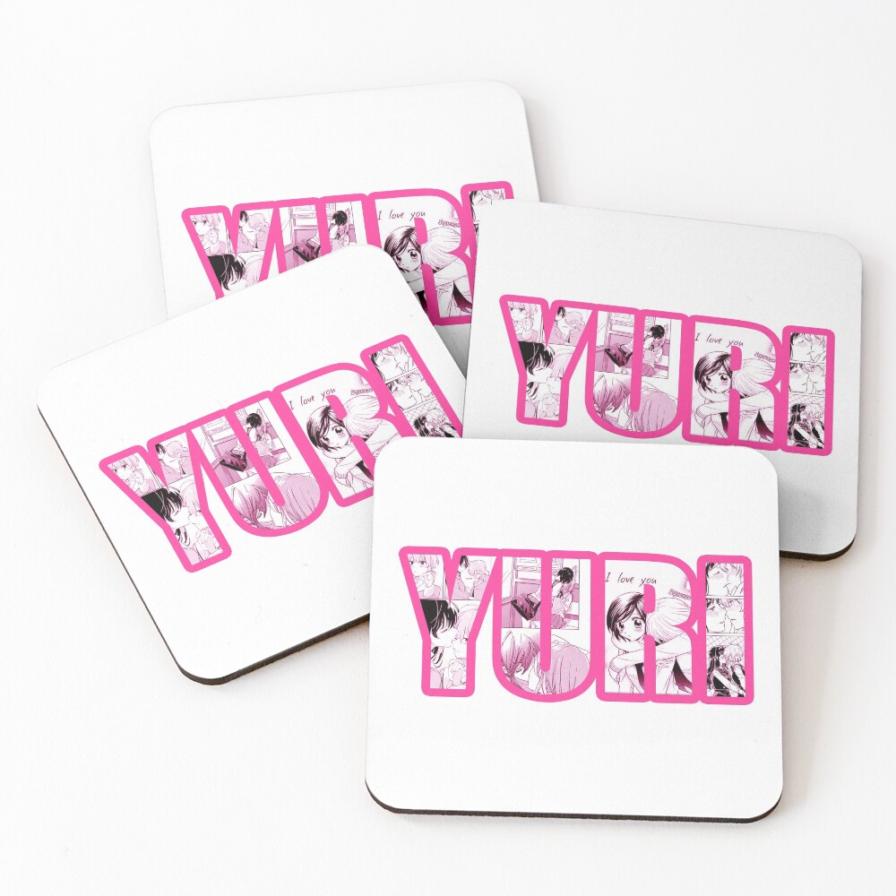 "Cute Yuri Manga Design~" Sticker for Sale by lostfae | Redbubble