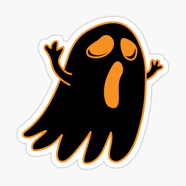"Ghoulish Guest" Sticker for Sale by ShopEssentials | Redbubble