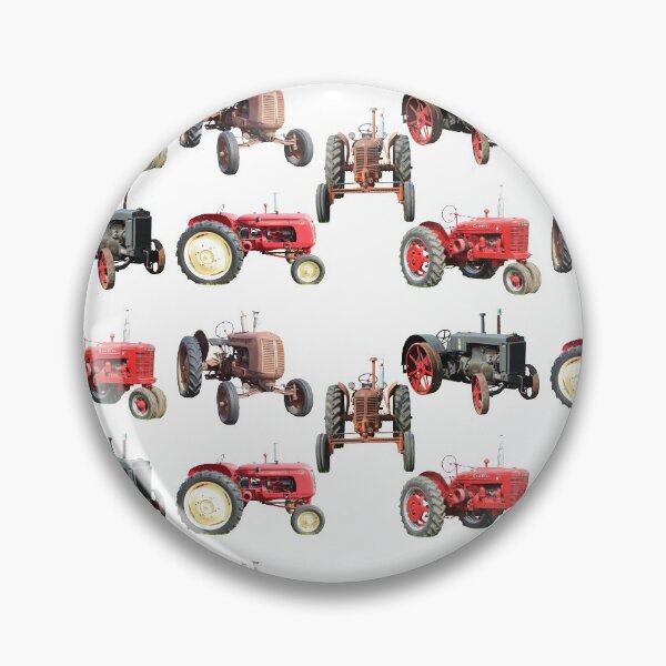 "Antique Farm Tractor Collage" Pin for Sale by rhamm | Redbubble
