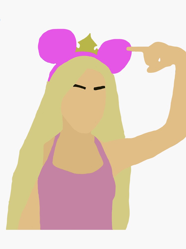 Karen Smith Im A Mouse Duh Mean Girls Sticker For Sale By