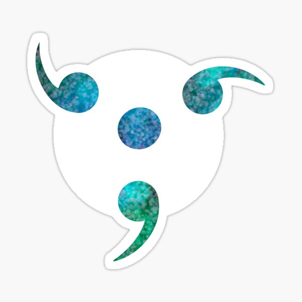 "Galaxy Demicolon" Sticker for Sale by PlasticRainbow | Redbubble