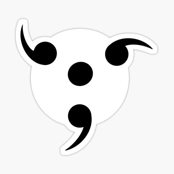 "Demicolon" Sticker for Sale by PlasticRainbow | Redbubble