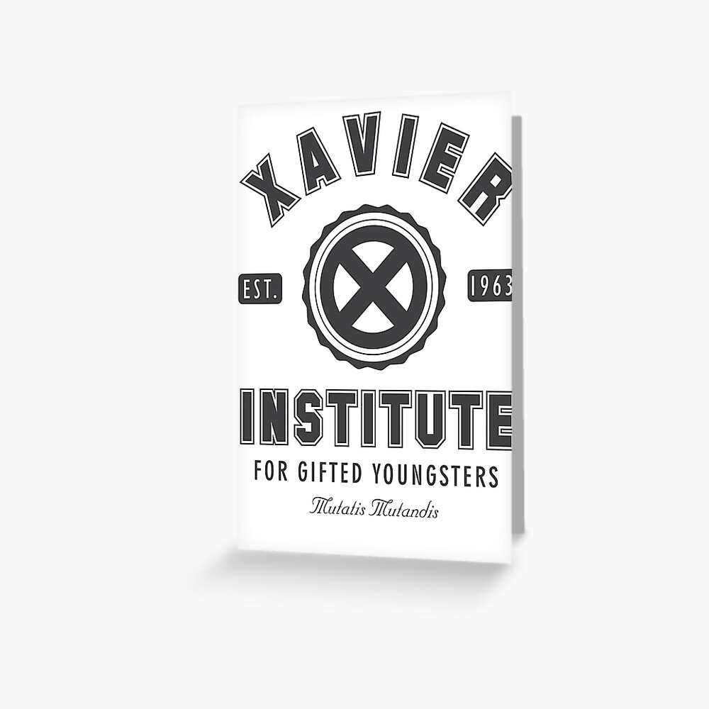 "Xavier Institute" Greeting Card by isasaldanha | Redbubble
