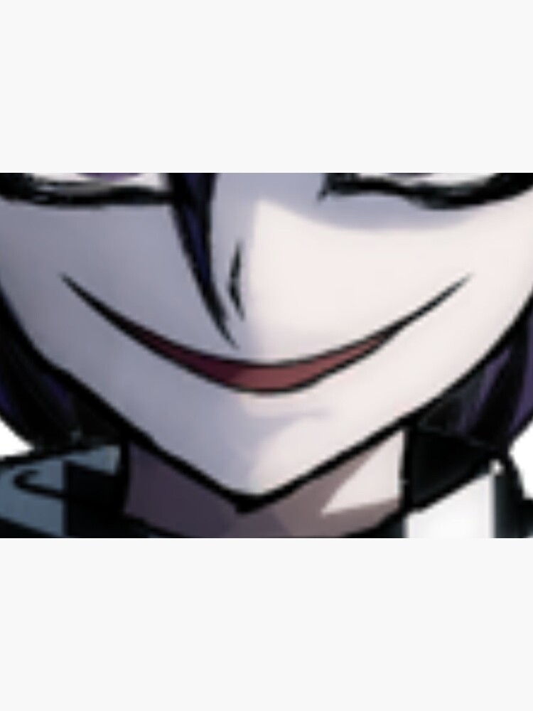 Evil Smile Kokichi Sprite Mask For Sale By Ellalune Redbubble