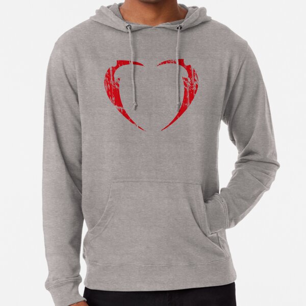 "Lil' Miss Rarity Heart Brand (Red)" Lightweight Hoodie for Sale by EP ...
