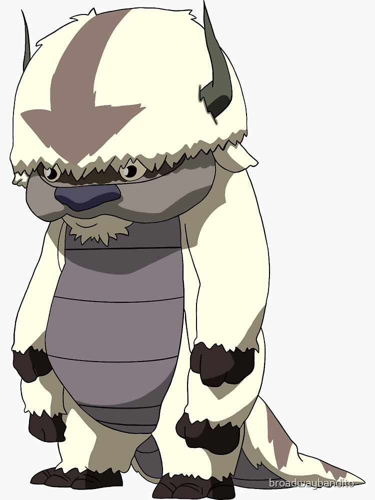 "Standing Appa - Avatar: The Last Airbender" Sticker for Sale by ...