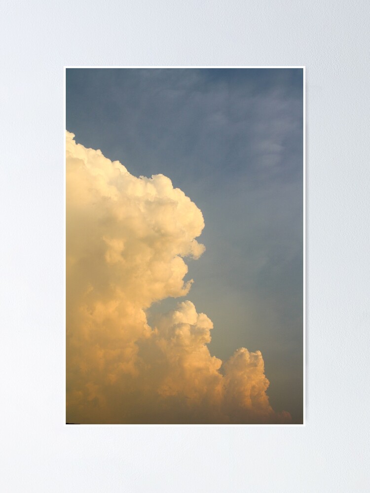 "Rococo Clouds" Poster for Sale by Zambiverse | Redbubble