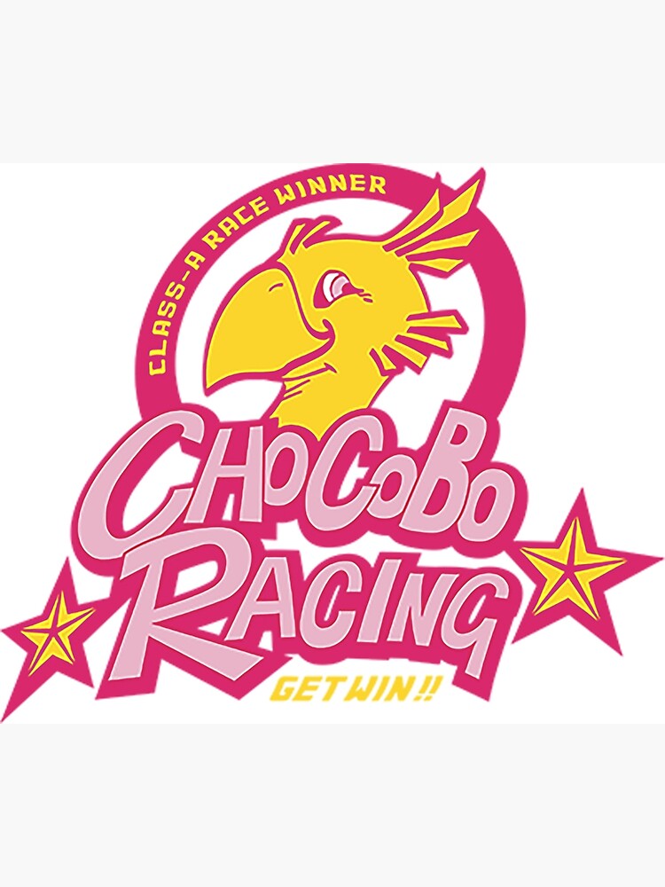 "chocobo racing" Poster for Sale by topmasuku | Redbubble