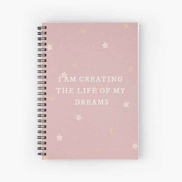 Manifestation Spiral Notebooks | Redbubble