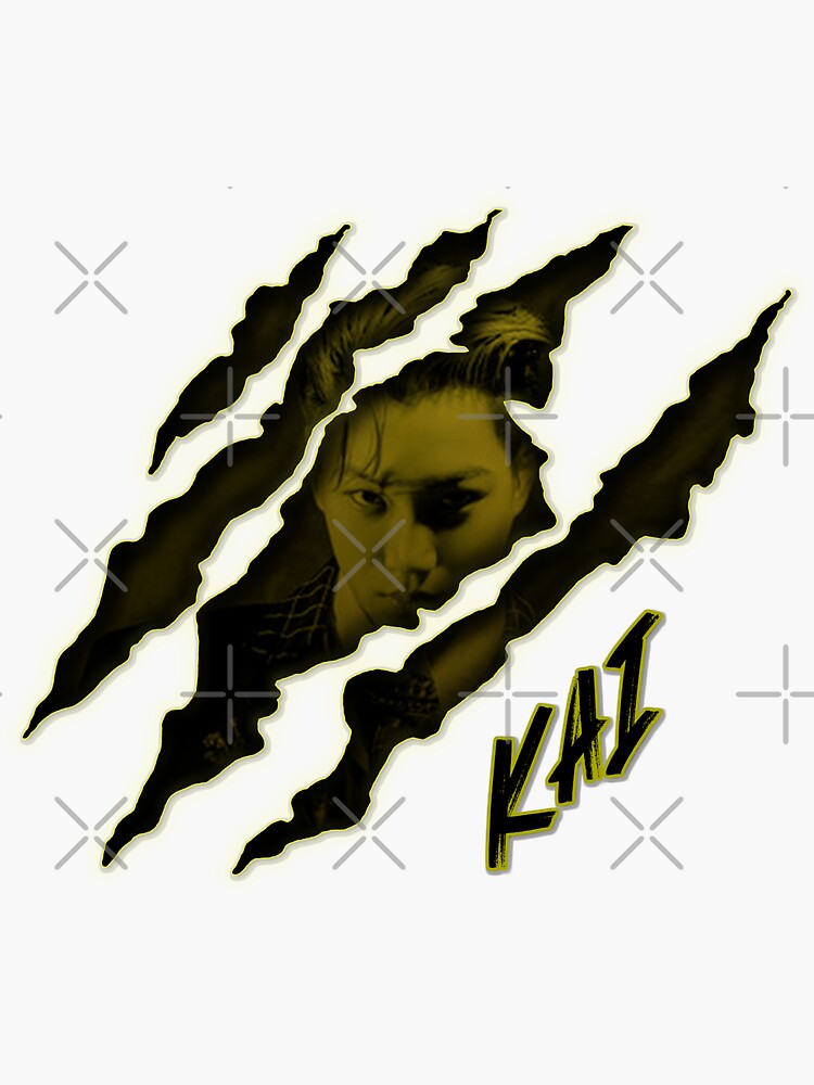 "SuperM | Tiger Inside - Kai" Sticker by Sadisticwhisper | Redbubble