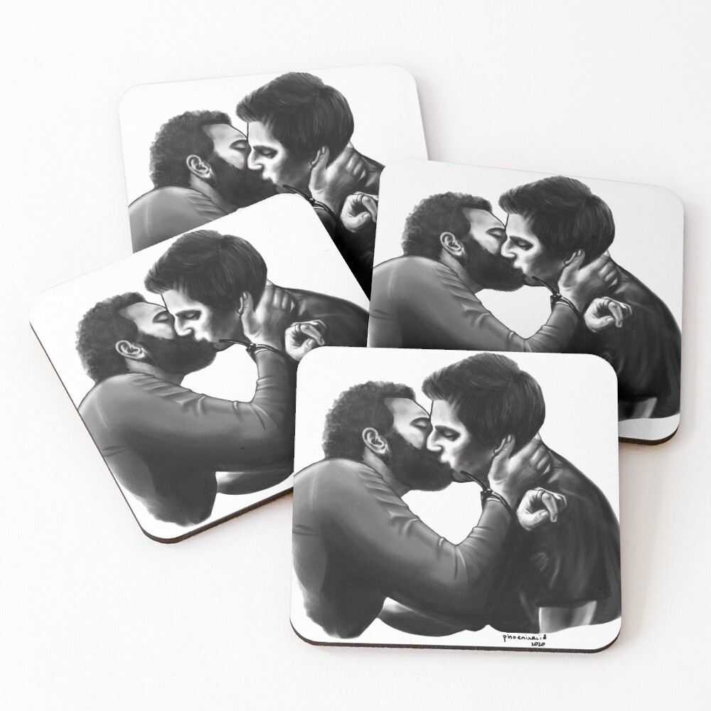 "The Old Guard - Immortal Husbands Kiss" Sticker for Sale by ...