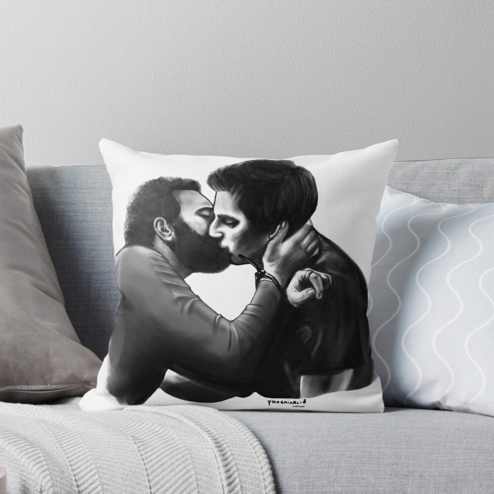 "The Old Guard - Immortal Husbands Kiss" Sticker for Sale by ...