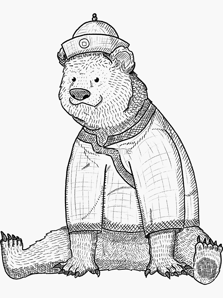 "Bosco The Bear Avatar The Last Airbender ATLA" Sticker by 2beans ...