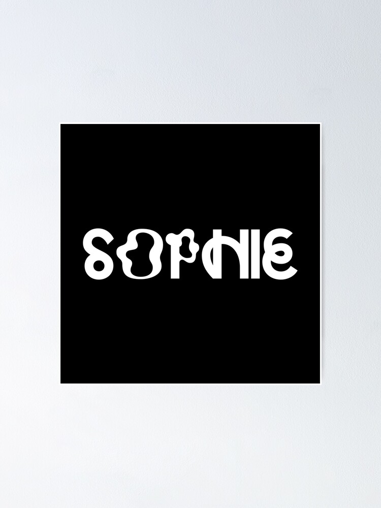 "SOPHIE Logo" Poster by kylehoover | Redbubble