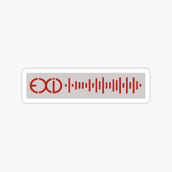 "I Love You by EXID Spotify code" Sticker for Sale by EmPoweredStudio ...