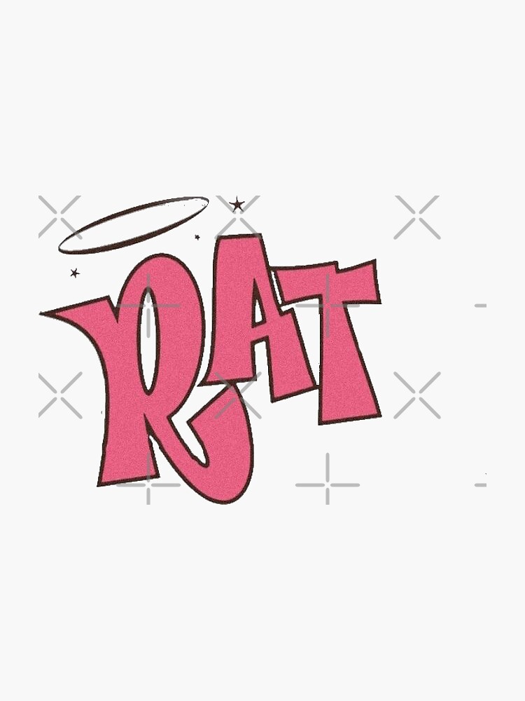 "bratz (rat) sticker" Sticker for Sale by bobabuns | Redbubble
