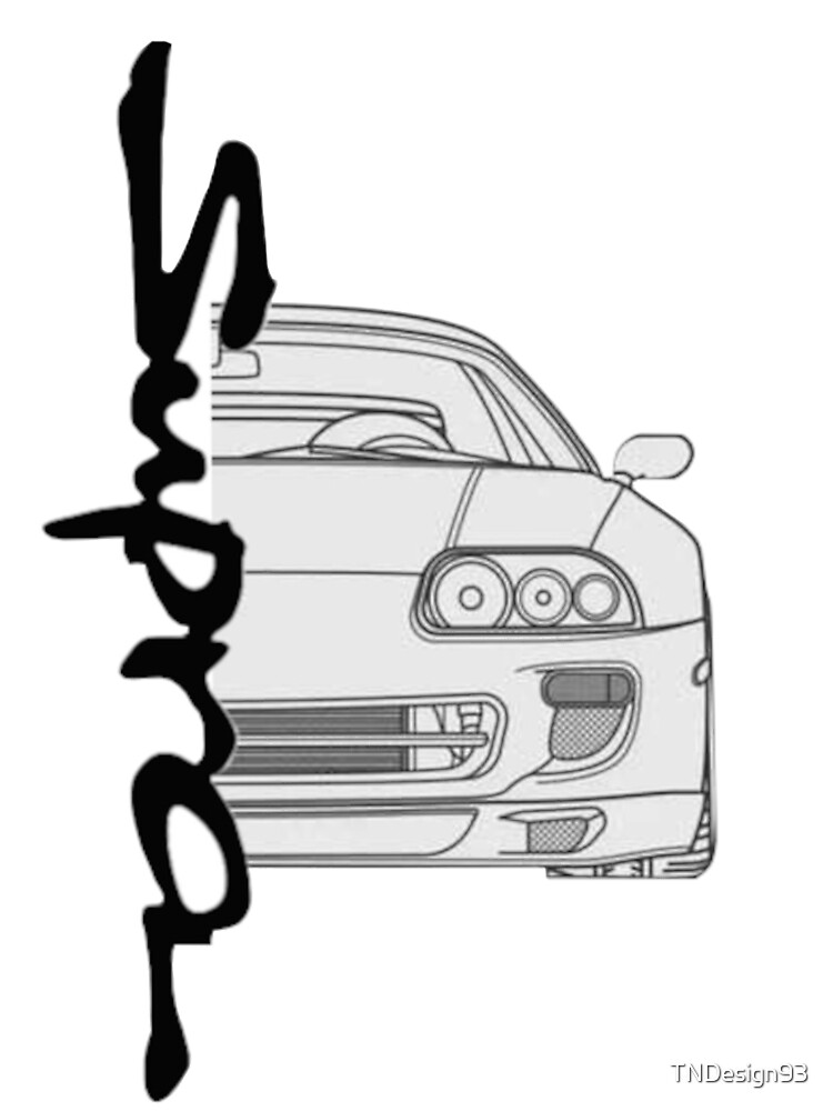 "Toyota Supra" Baby One-Piece by TNDesign93 | Redbubble