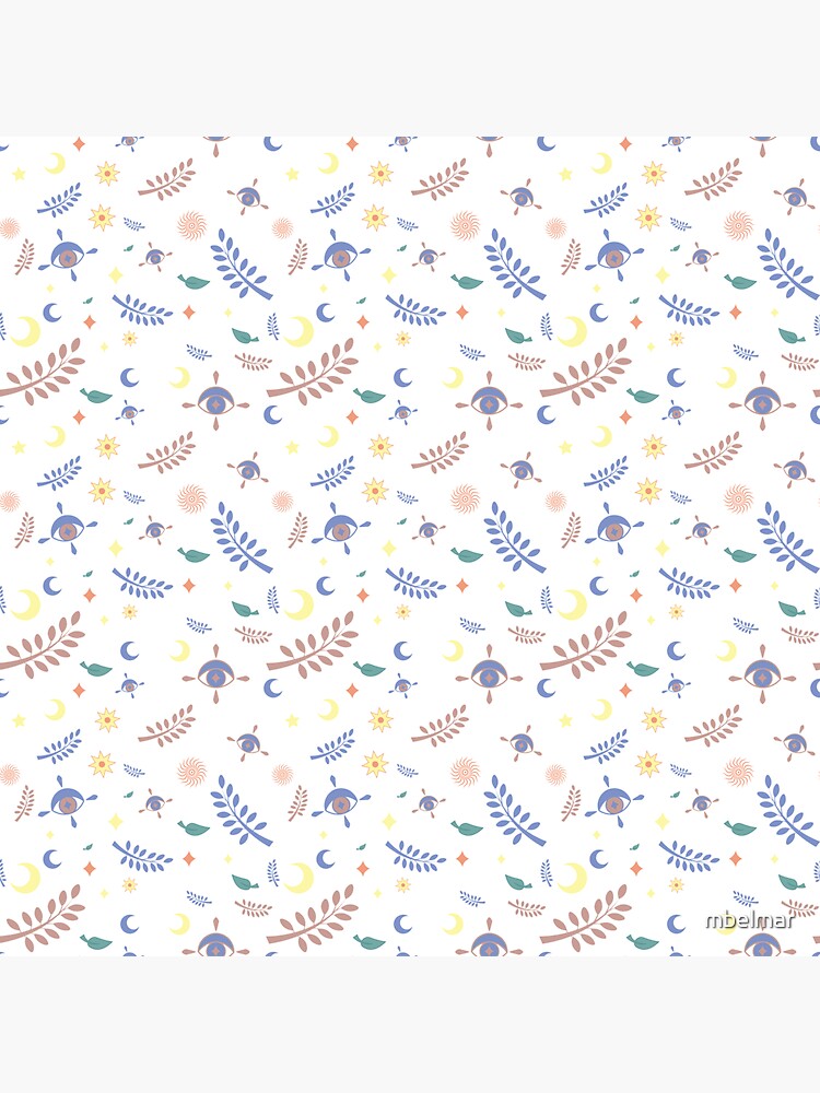 "Black cosmic pattern" Sticker for Sale by mbelmar | Redbubble