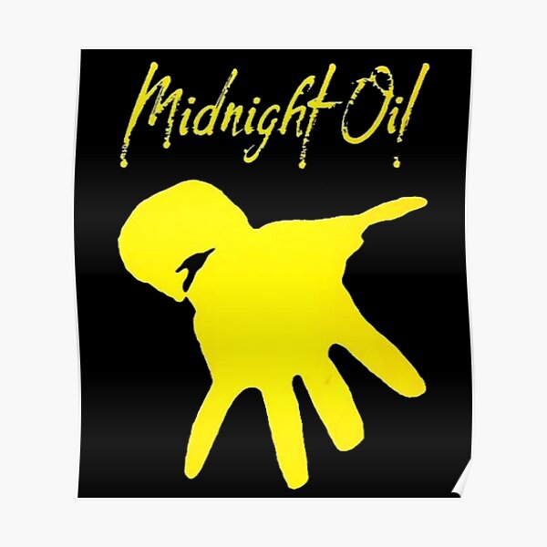 Midnight Oil Wall Art | Redbubble