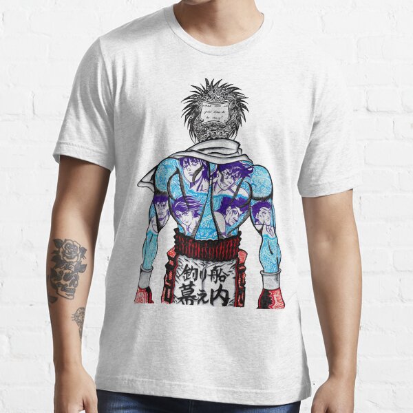 "Ippo Doodle" T-shirt for Sale by TheRadStarfish | Redbubble | ippo t ...