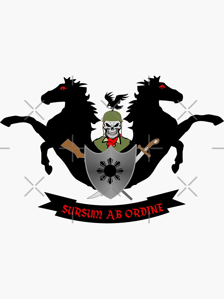 "SURSUM AB ORDINE" Sticker for Sale by EmEm2020 | Redbubble