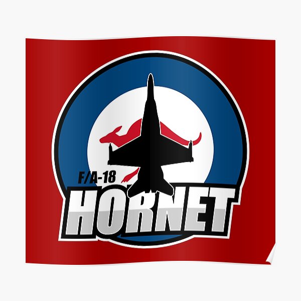 "F/A-18 Hornet RAAF" Poster for Sale by TGStudios | Redbubble