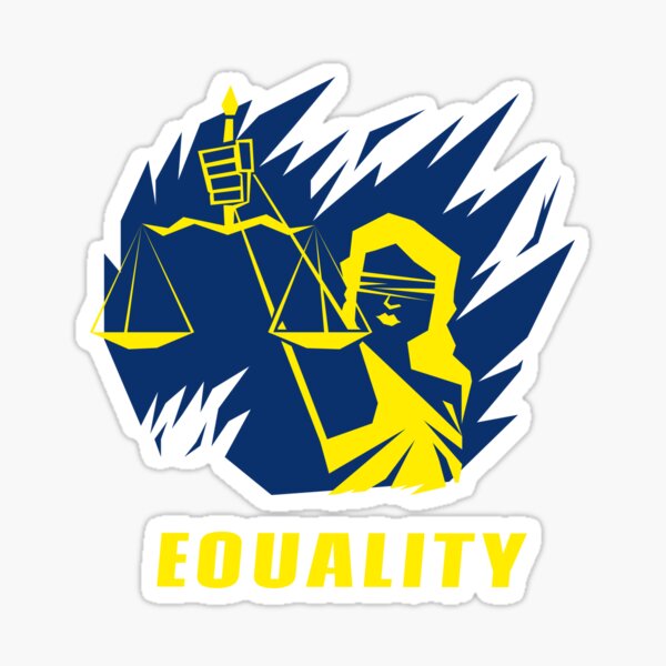 "Equality for All" Sticker by Widisp | Redbubble