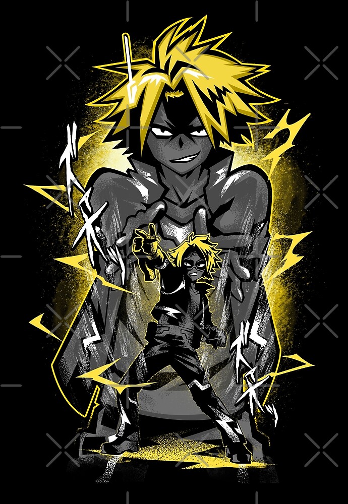 "Electrification Denki" by Hypertwenty Designs | Redbubble