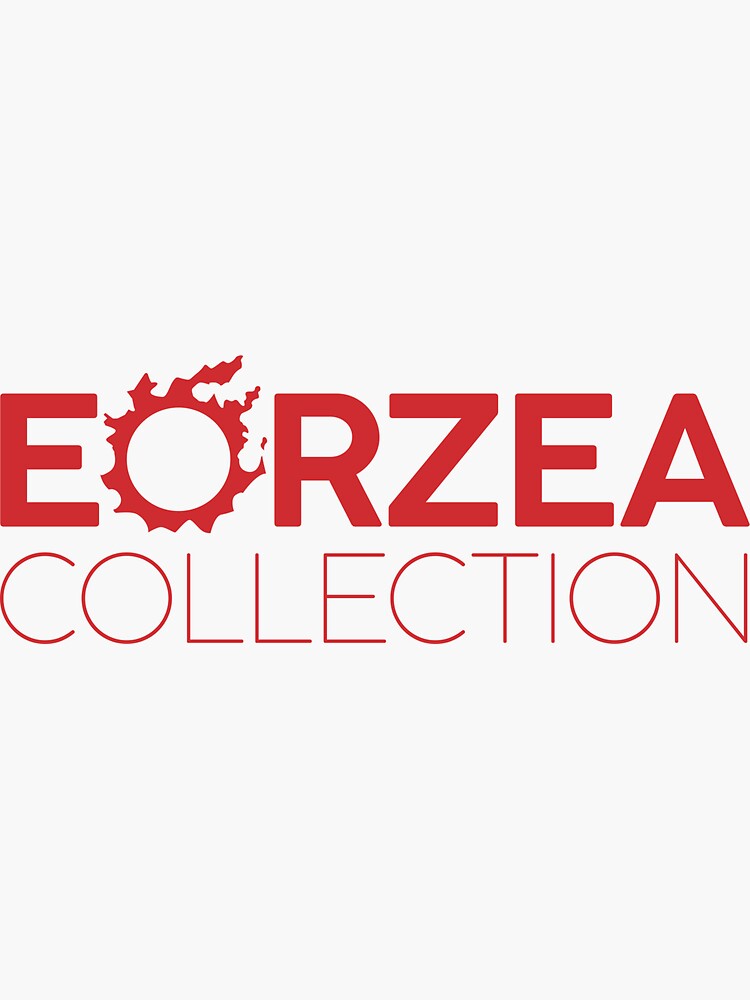 "Eorzea Collection - Red" Sticker by EorzeaCollect | Redbubble
