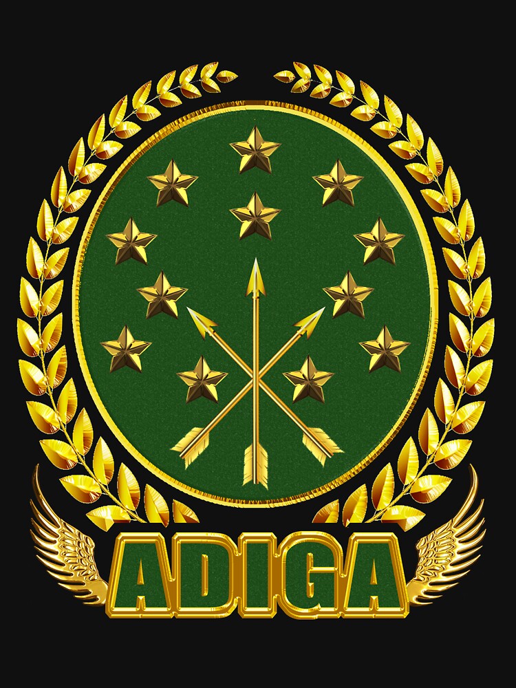 "adiga Circassian - gift for those you love" T-shirt for Sale by ...