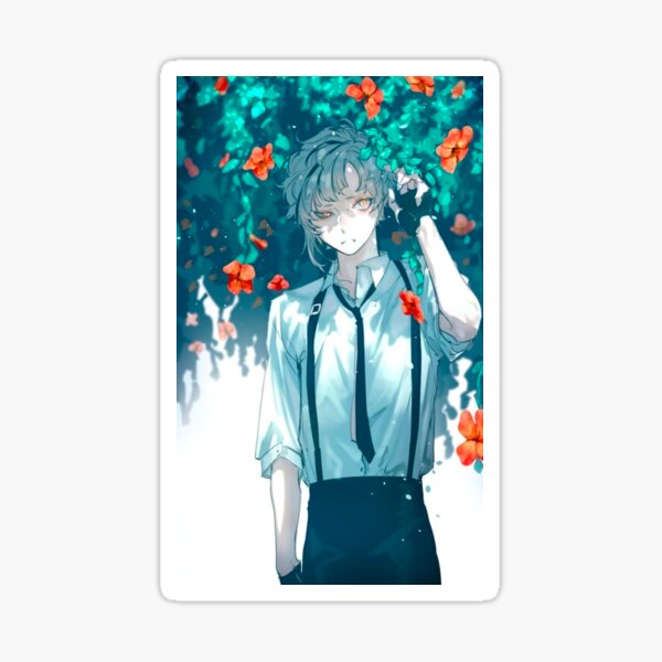 "Anime bungou stray dogs, atsushi nakajima" Sticker for Sale by ...