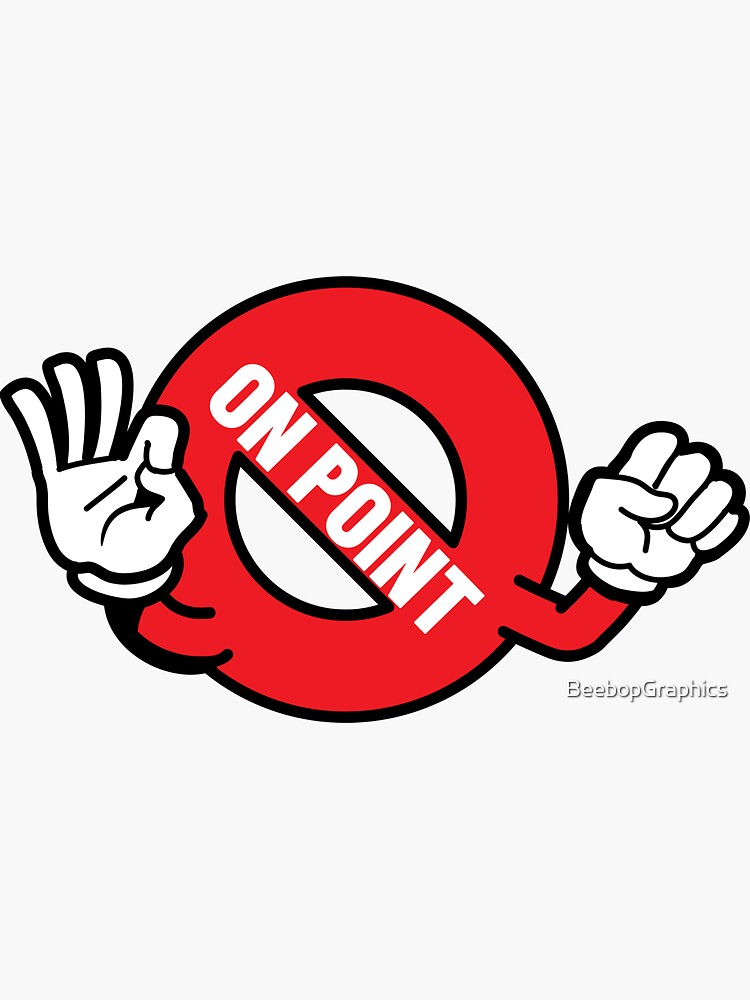"On Point/ Emoji/ Icon/Sticker" Sticker by BeebopGraphics | Redbubble