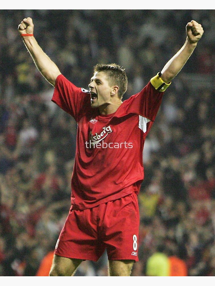 "Steven Gerrard Liverpool Icon" Sticker for Sale by thebcarts | Redbubble
