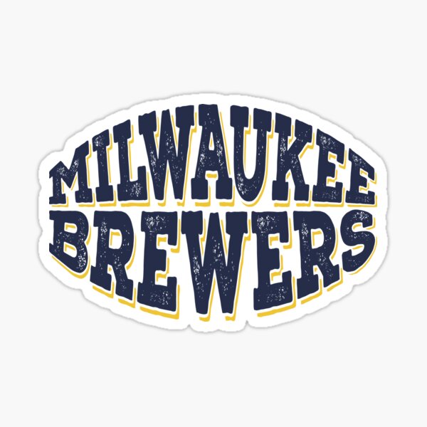 Milwaukee Brewers Stickers | Redbubble