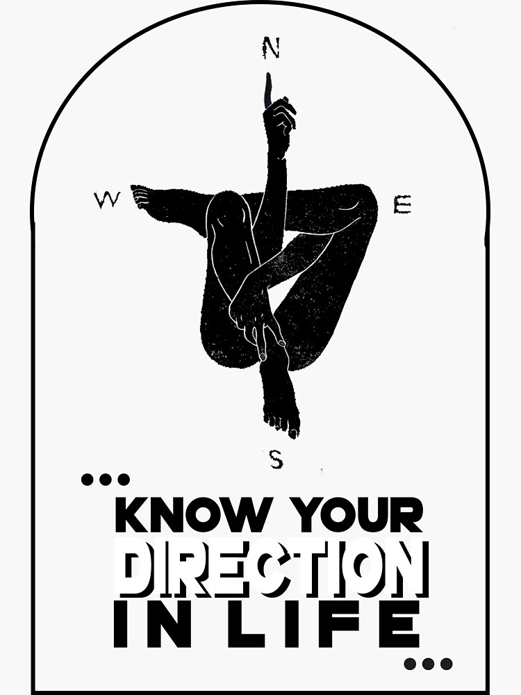 "Know Your Direction in Life, inspiring apparel during the quarantine ...