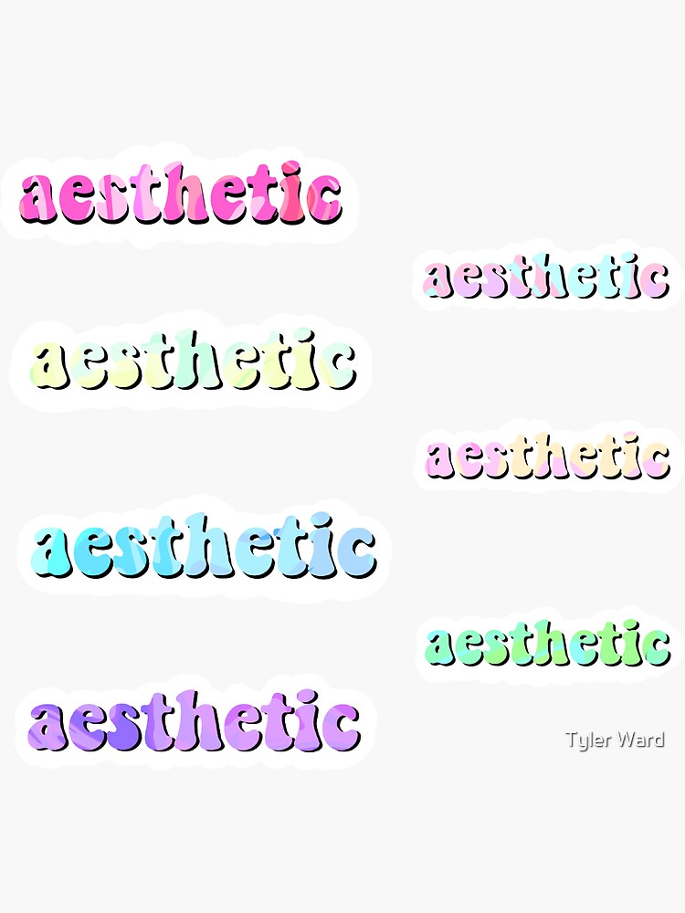 "aesthetic sticker pack" Sticker for Sale by GirlyGoods | Redbubble