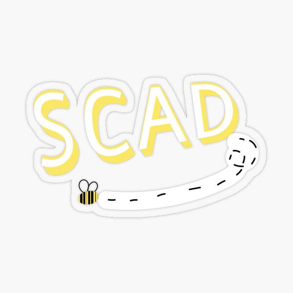 Scad Transparent Stickers | Redbubble
