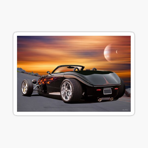 "2007 Plymouth 'Gentleman's' Prowler" Sticker for Sale by DaveKoontz ...