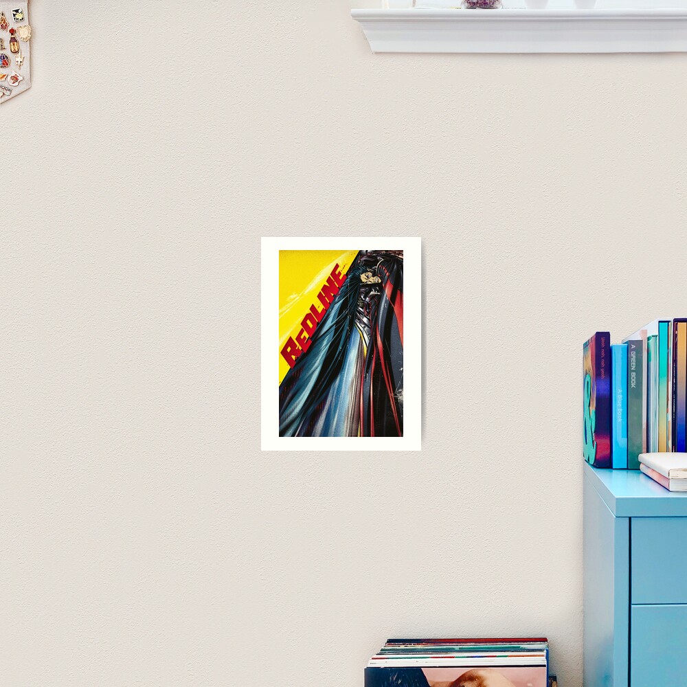 "Redline Anime Movie Poster" Art Print by AmazingMazen | Redbubble