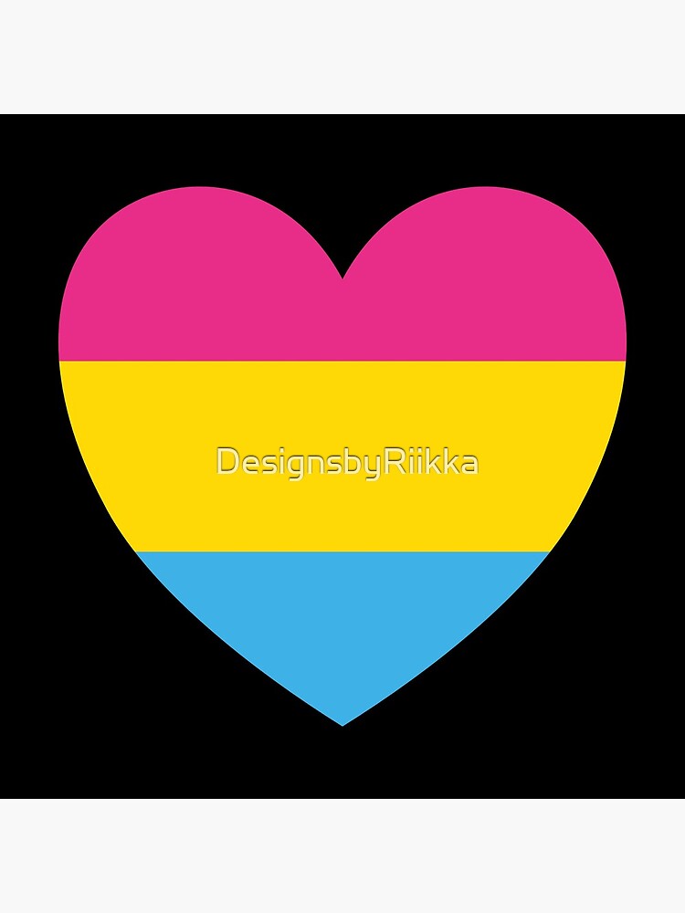 "Pan pride flag" Poster for Sale by DesignsbyRiikka | Redbubble