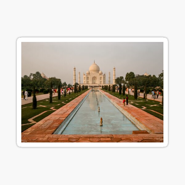 "The Taj Mahal" Sticker for Sale by Dalyn | Redbubble