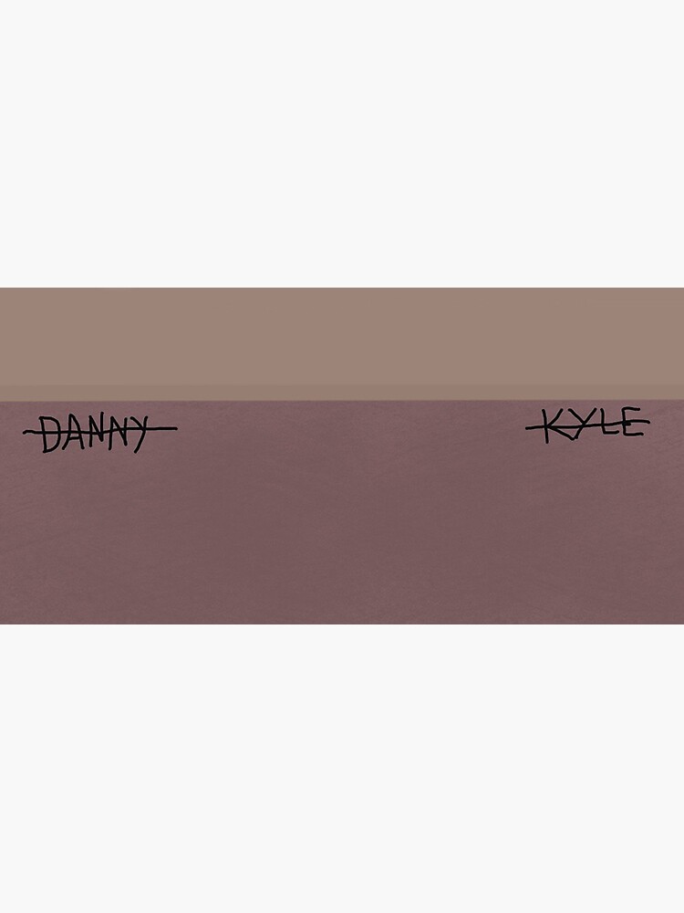 "Lady Bird Wall Art: Danny and Kyle" Sticker for Sale by stuckoncinema ...