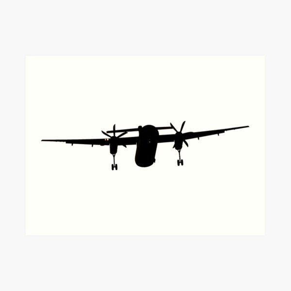 "Dash 8 Q400" Art Print for Sale by manuspotter | Redbubble