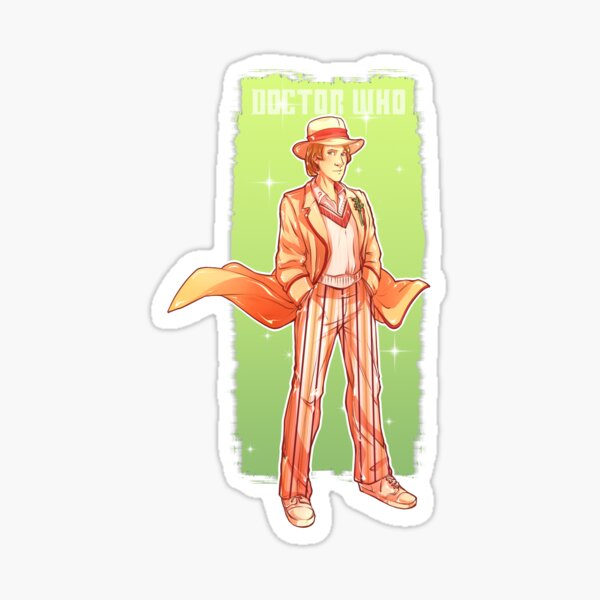 Fifth Doctor Stickers | Redbubble