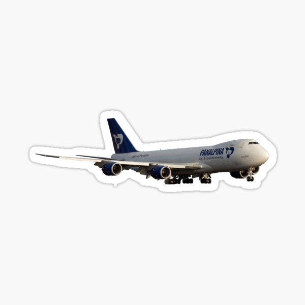 "Boeing 747" Sticker for Sale by manuspotter | Redbubble