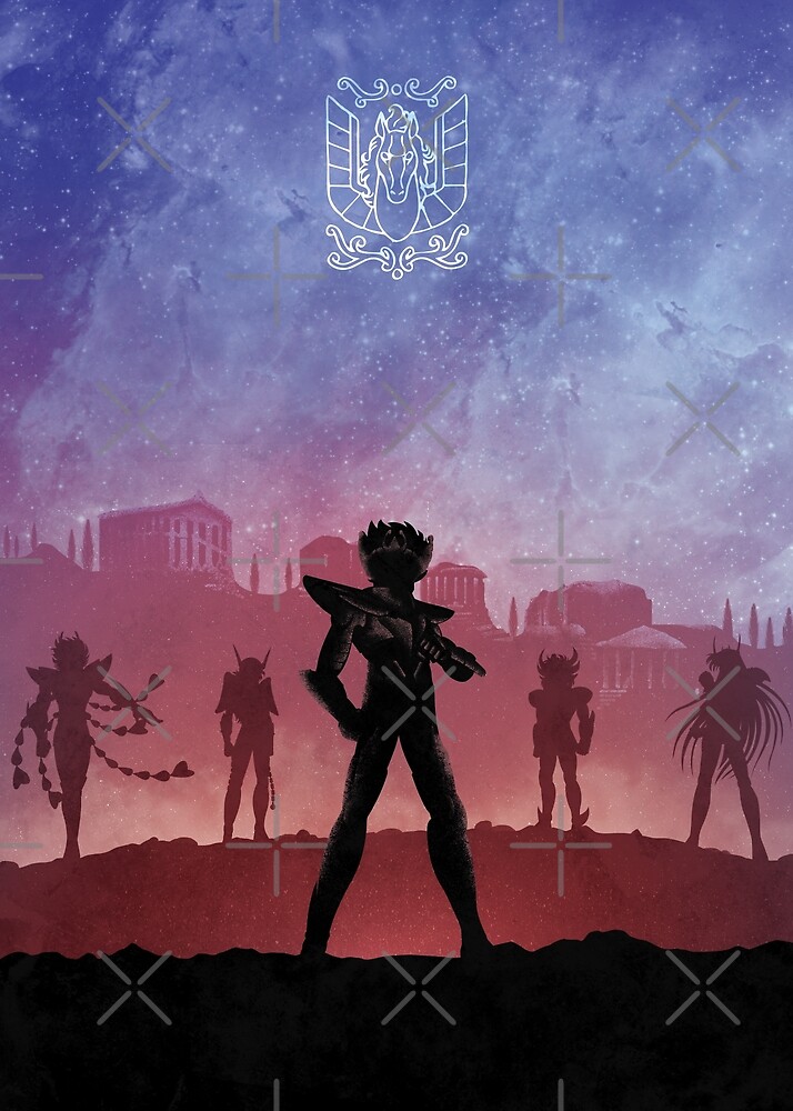 "Pegasus Seiya" by Sooru | Redbubble