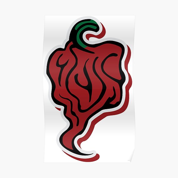 Carolina Reaper Posters | Redbubble
