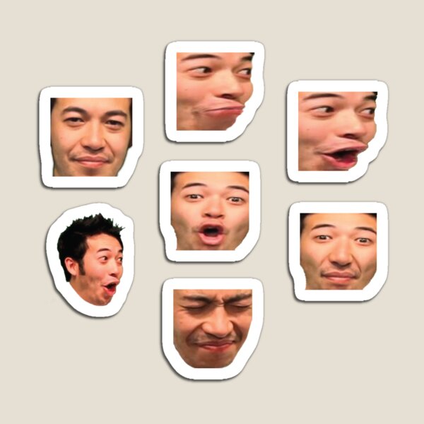 "Pog Twitch Emotes Pack" Magnet for Sale by OldDannyBrown | Redbubble