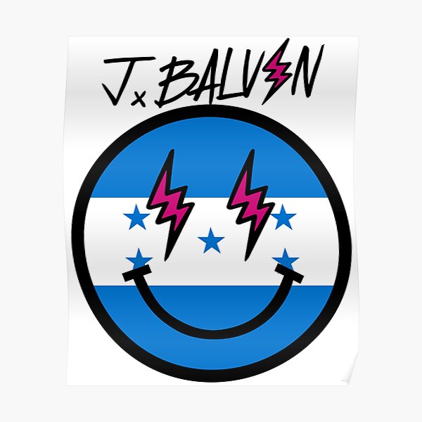 "j Balvin" Poster von Atkinsonm | Redbubble