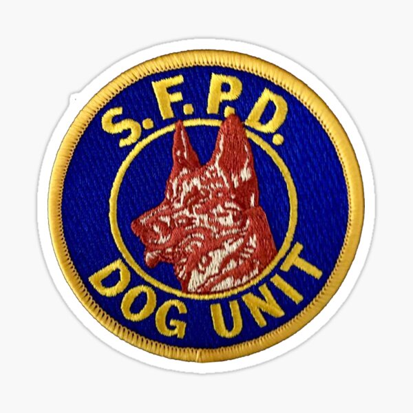 "SFPD Dog Unit" Sticker for Sale by Lawrence Baird | Redbubble